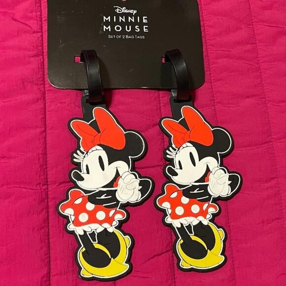 DISNEY / MINNIE MOUSE | Bags | New Disney Minnie Mouse Luggage Travel ...